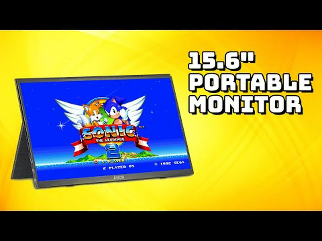Let's Use a Portable Monitor for Retro Gaming
