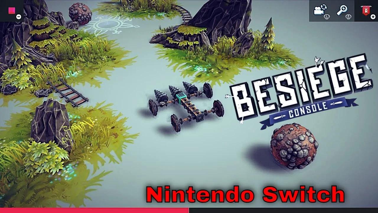 Besiege - Nintendo Switch release - build your own vehicle of destruction