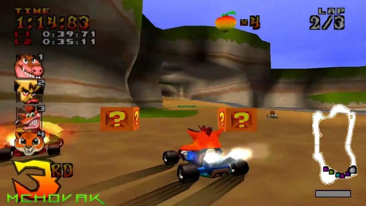 Crash Team Racing Crash Kart De Ps1