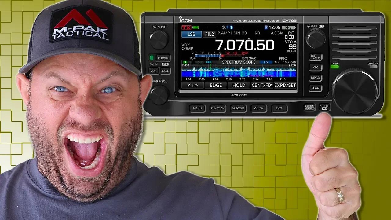 Icom IC-705 Unboxing and Menu Demo - HF/VHF/UHF All Mode Transceiver