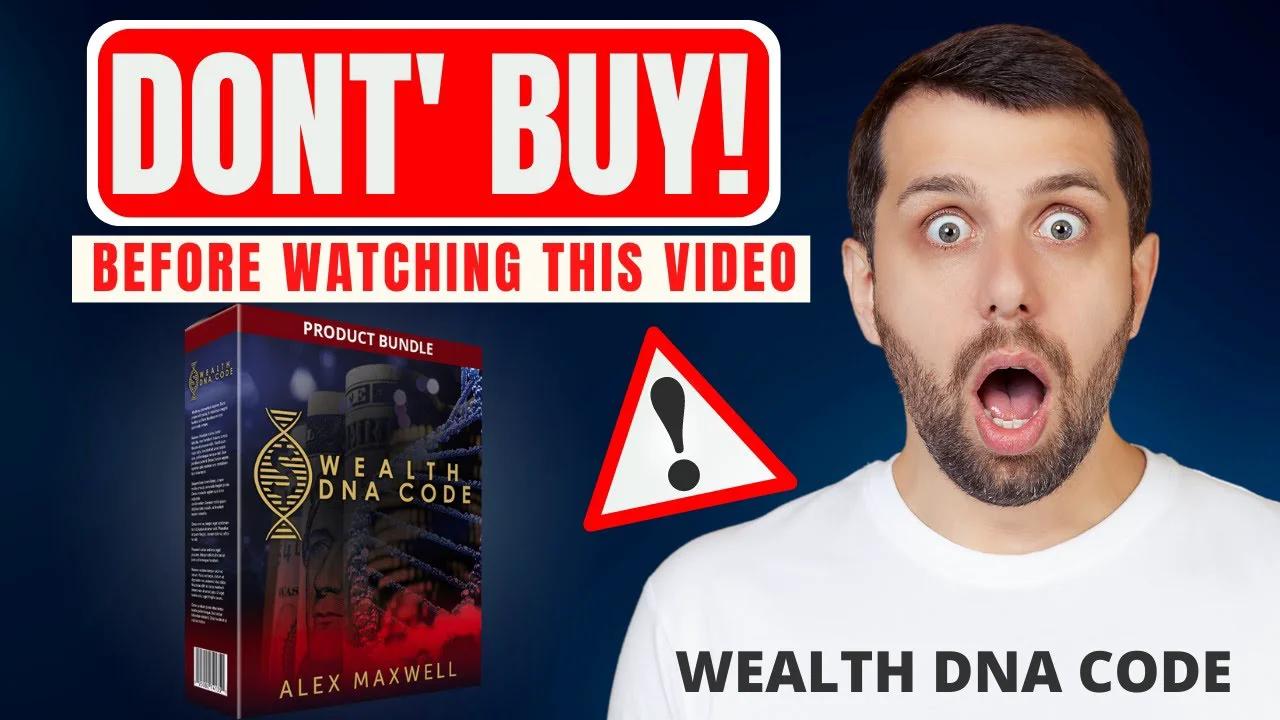 WEALTH DNA CODE REVIEW (⛔WARNING EXPOSED 2023⛔) WEALTH DNA CODE AUDIO REVIEWS - Alex Maxwell