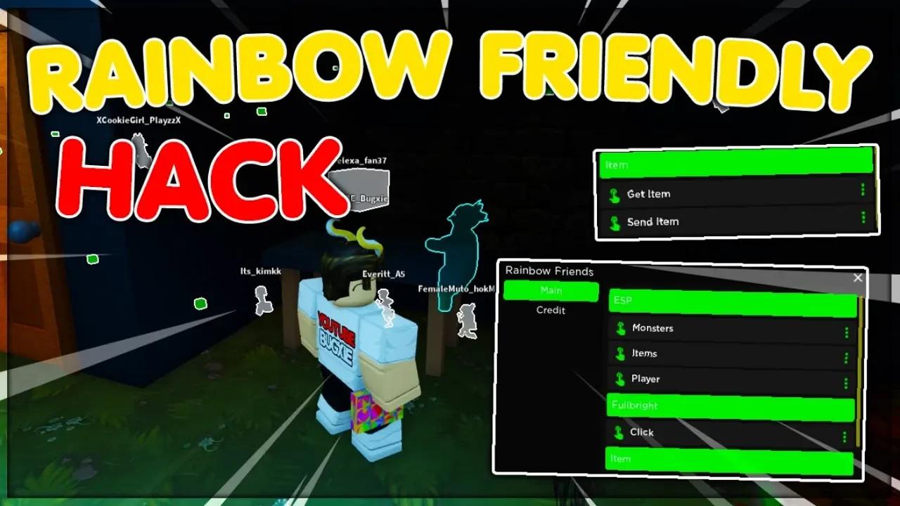 WORKING Roblox Rainbow Friends Script Hack | Collect ALL Items, ESP & More!