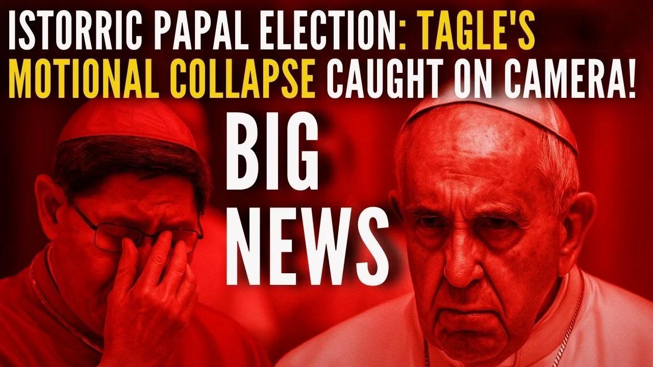 Historic Papal Election: Tagle’s Emotional Collapse Caught on Camera!
