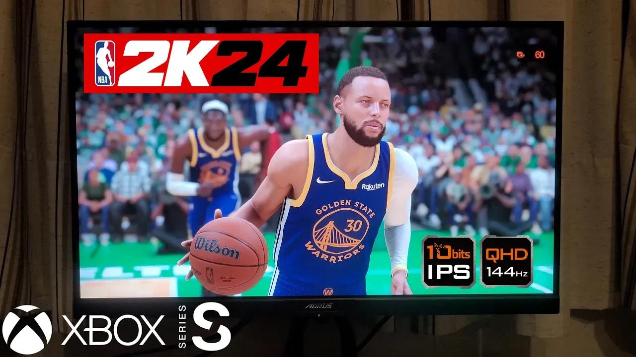 NBA 2K24 Xbox Series S (1440p Monitor)