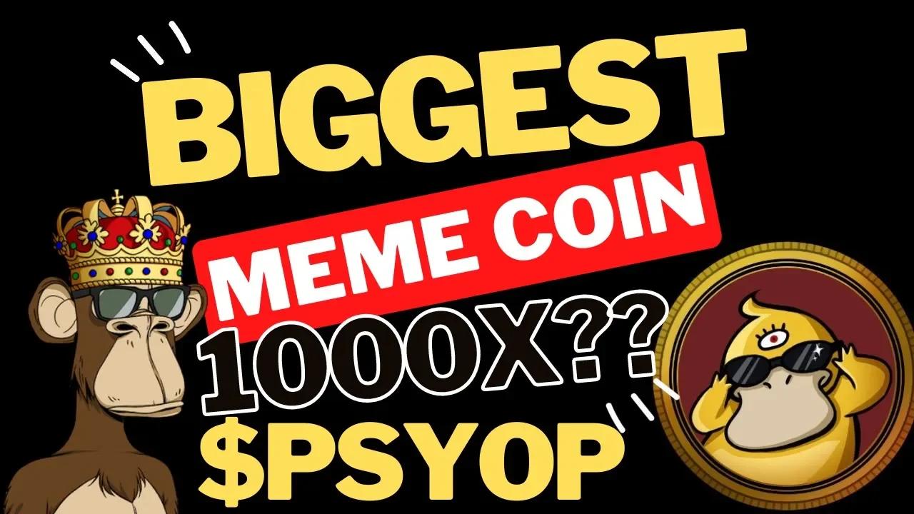 The Next 1000X Meme Coin!!?? PSYOP Token Ben.eth Biggest Presale Ever ...