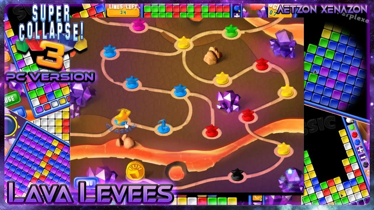 Super Collapse! 3 [2006 PC] [GameHouse Nostalgia] | W8 - Lava Levees