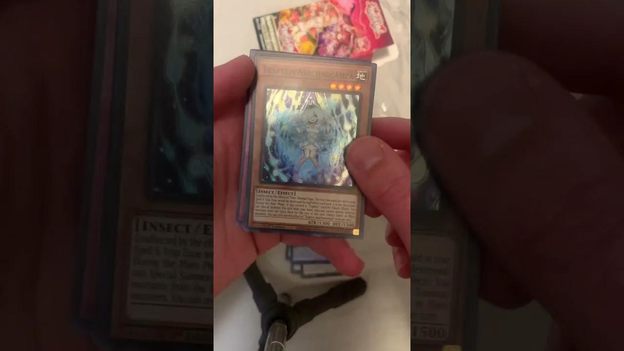 Yugioh traptrix structure deck opening
