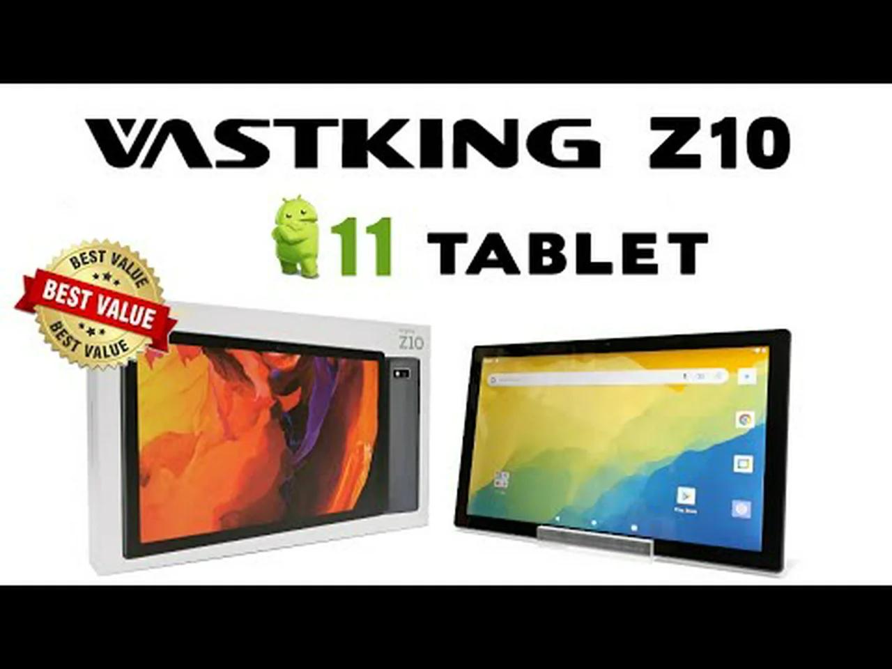 Value Select Vastking KingPad Z10 10 Inch Android 11 Tablet