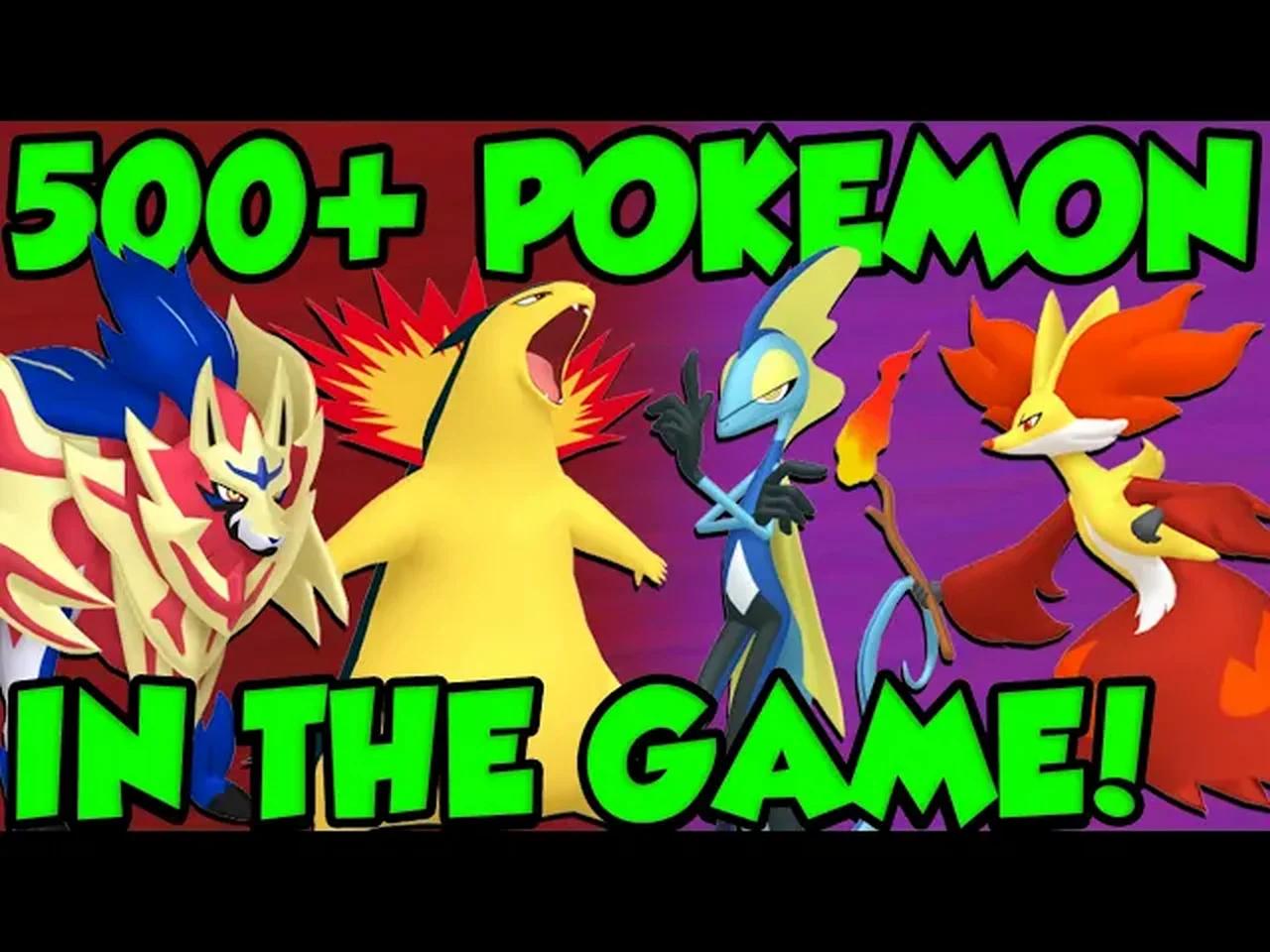 OVER 500 POKEMON ARE AVAILABLE IN POKEMON SCARLET AND VIOLET!