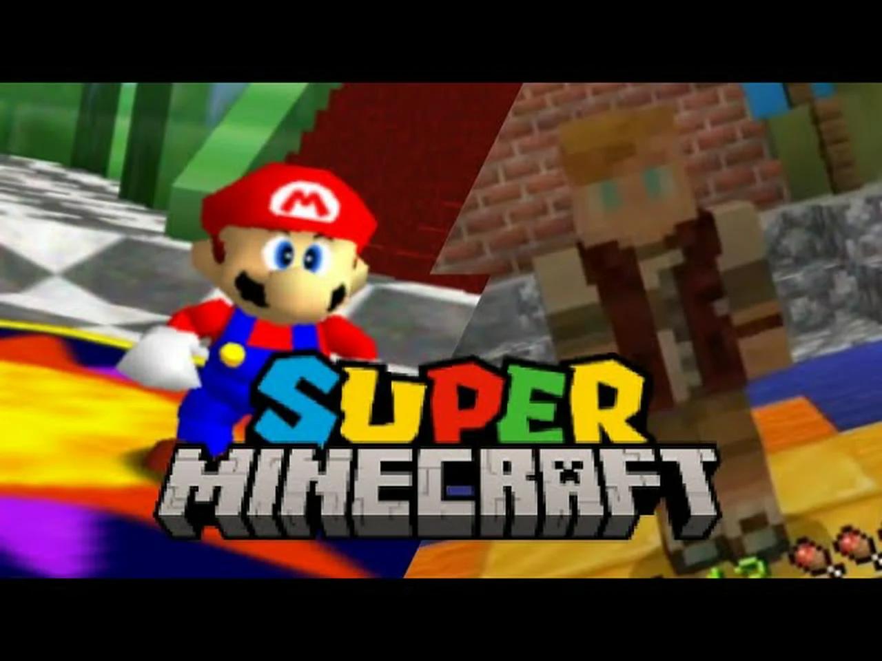 Super Mario 64 in Minecraft