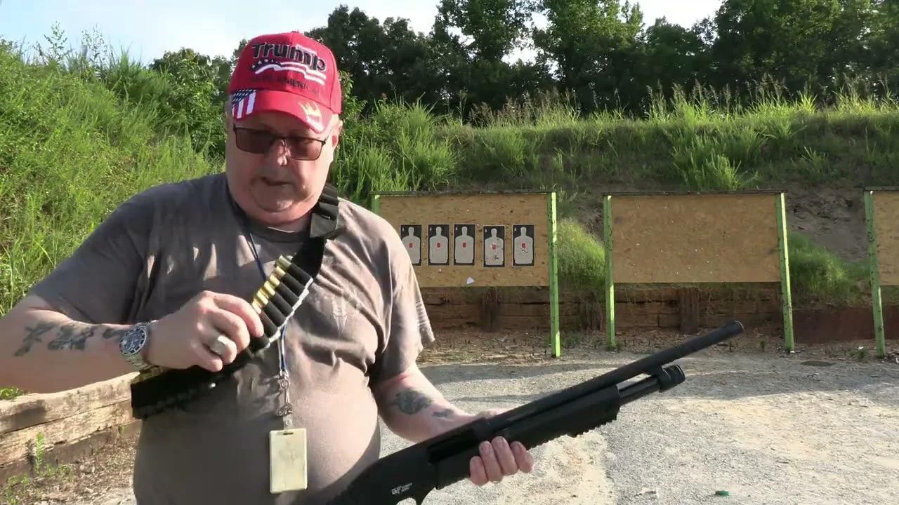 GForce GF12 pump shotgun first shots