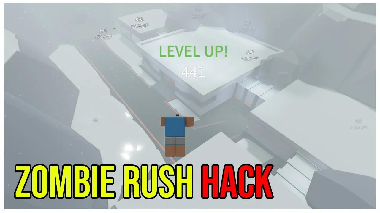 ROBLOX ZOMBIE RUSH HACK | GET LEVEL 1000 IN 10 MINUTES! | KILL ALL ...
