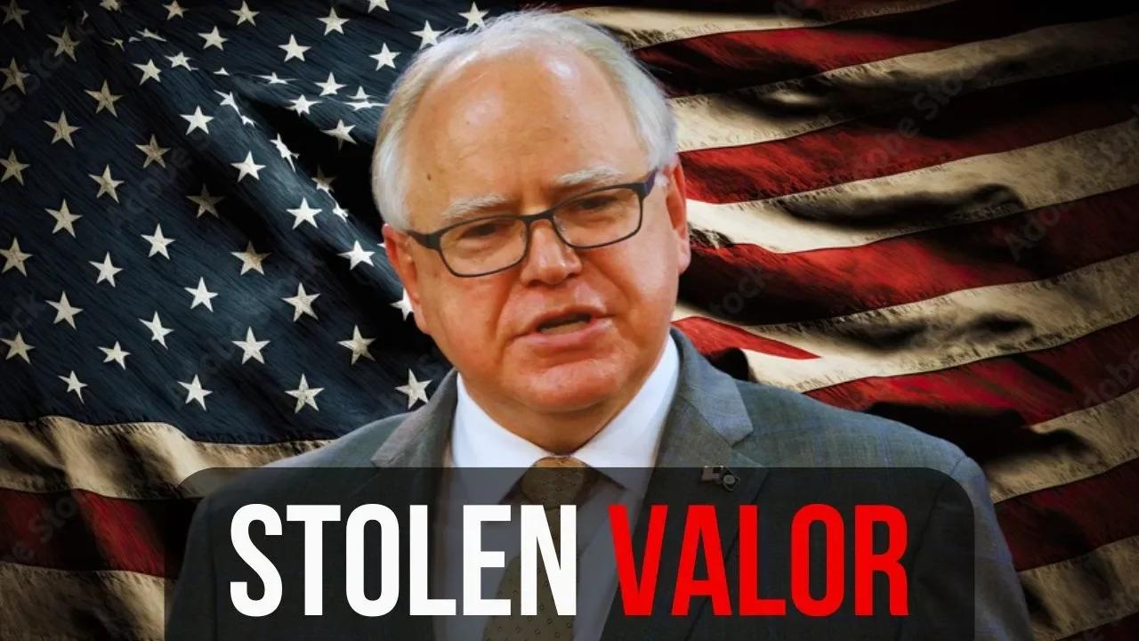 *Tampon* Tim Walz FIRED after COMBAT record EXPOSED?!!