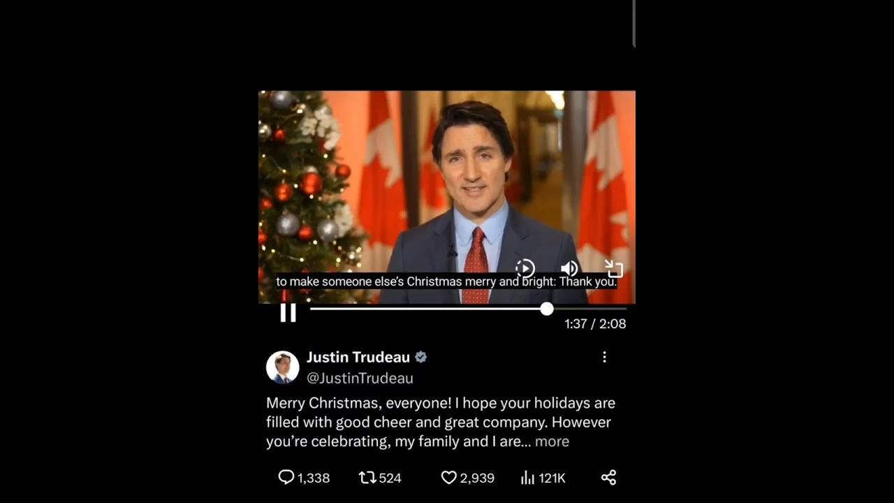 Trudeau's Christmas Message