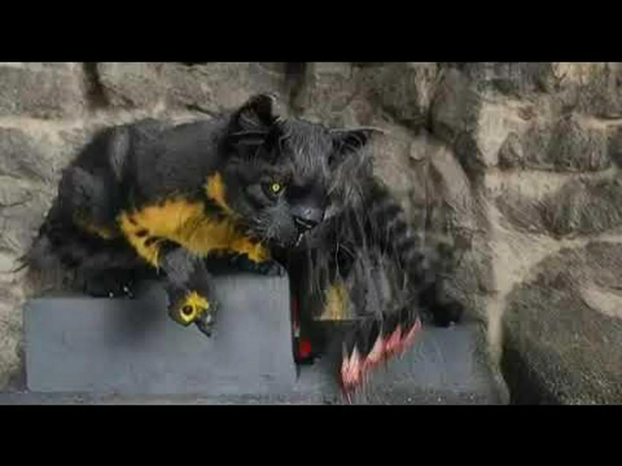 🐾🔥 Unleashing the Feline Deathclaw: A Hyper-Realistic Nightmare! 🔥🐾