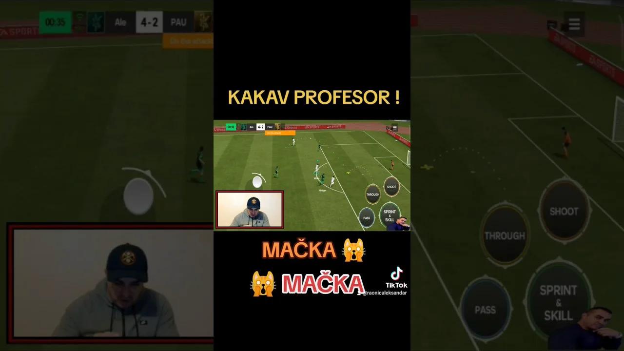 KAKAV PROFESOR !!! 🔥🔥🔥#soccer #football #gaming #funnyvideos # ...