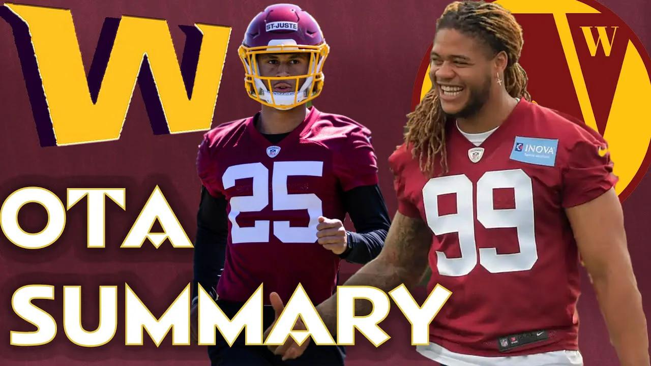 Washington Football Team OTA & Mini Camp Summary | Washington Football ...