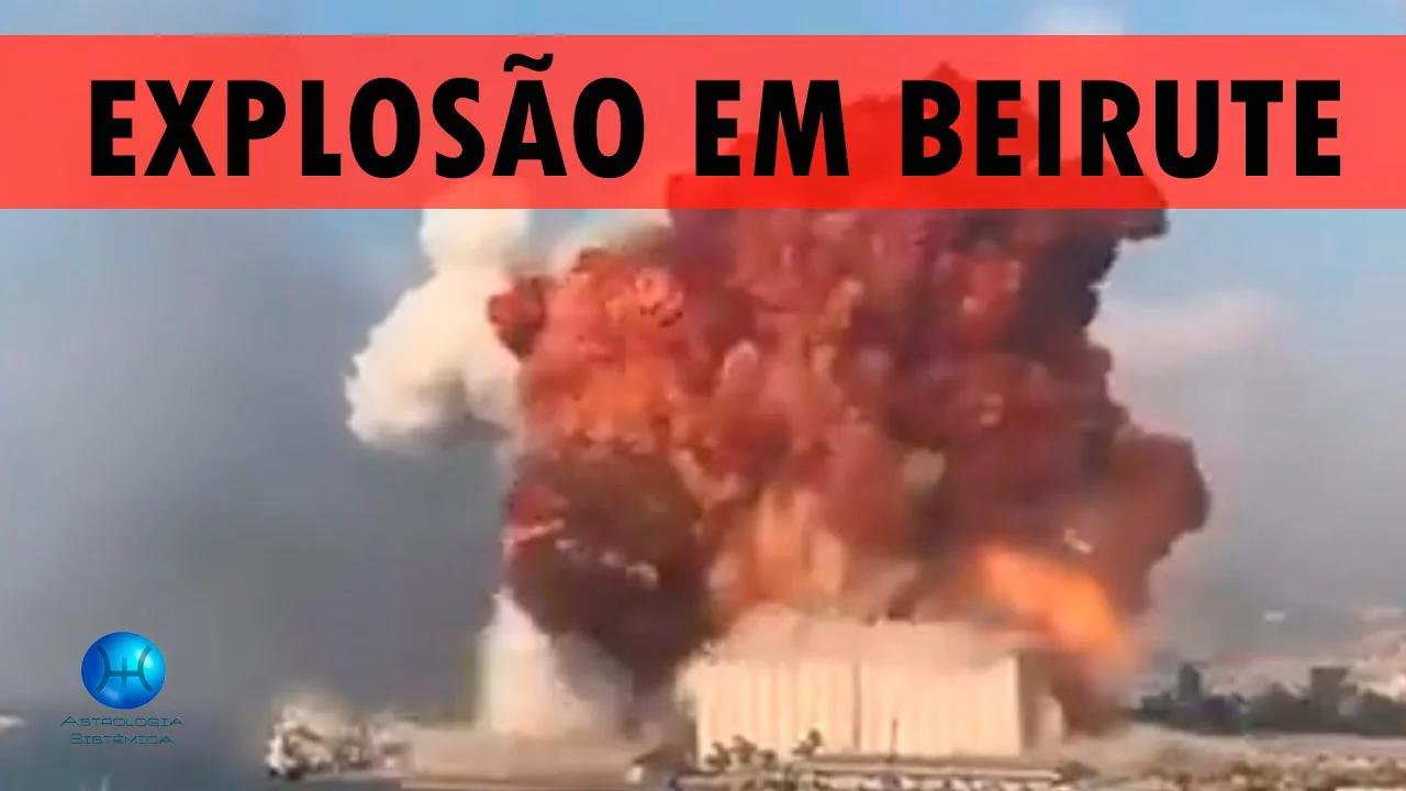 EXPLOSÃO EM BEIRUTE - ACIDENTE OU ATENTADO?