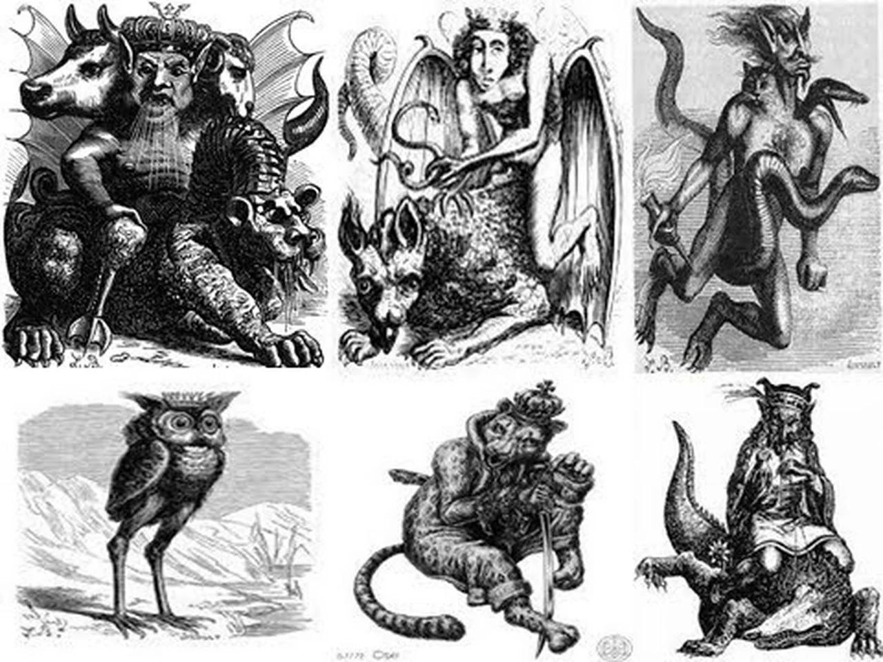 Illustrations of the Goetia