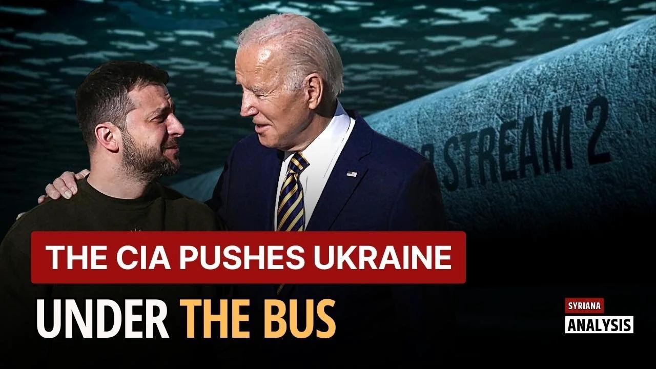 CIA Admits Warning Ukraine Not to Attack Nord Stream per WSJ