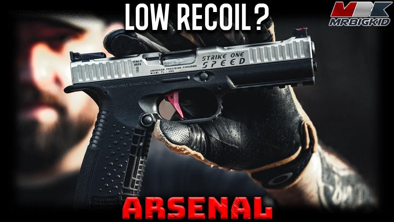 Arsenal Strike One Speed - Super Low Recoil Handgun