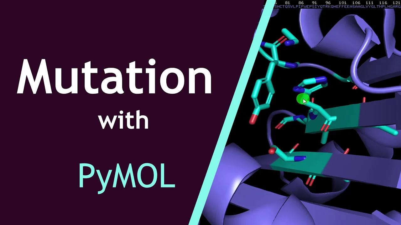 PyMOL Mutation | PyMOL tutorial | Protein Data Bank | Basic Science Series