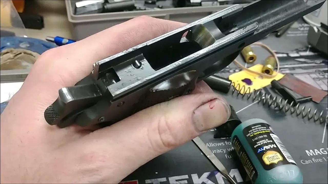 1911 Trigger Will Not Reset: How to Fix a Disconnector (Sticky Disco ...