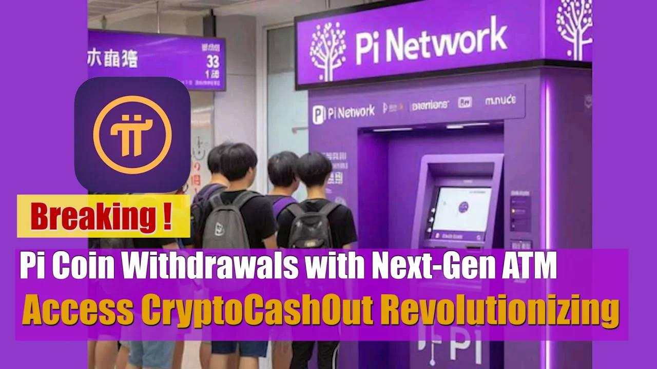 Pi Coin Withdrawals with Next Gen ATM Access CryptoCashOut Revolutionizing