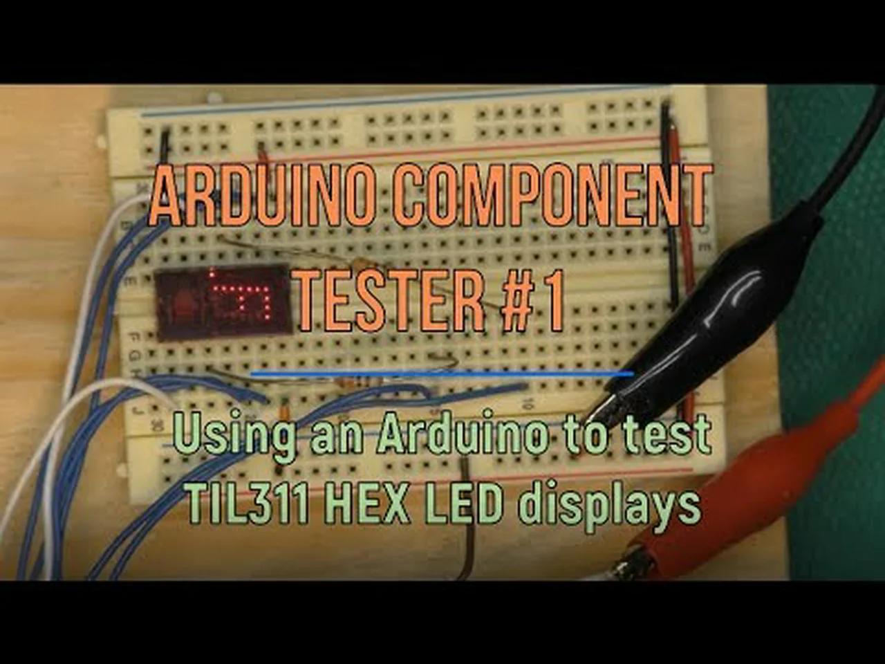 Arduino TIL311 Tester