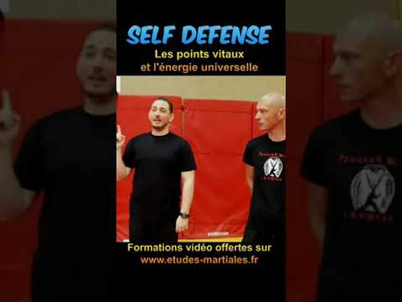 Les POINTS VITAUX et l'ENERGIE UNIVERSELLE (Self défense) #Shorts