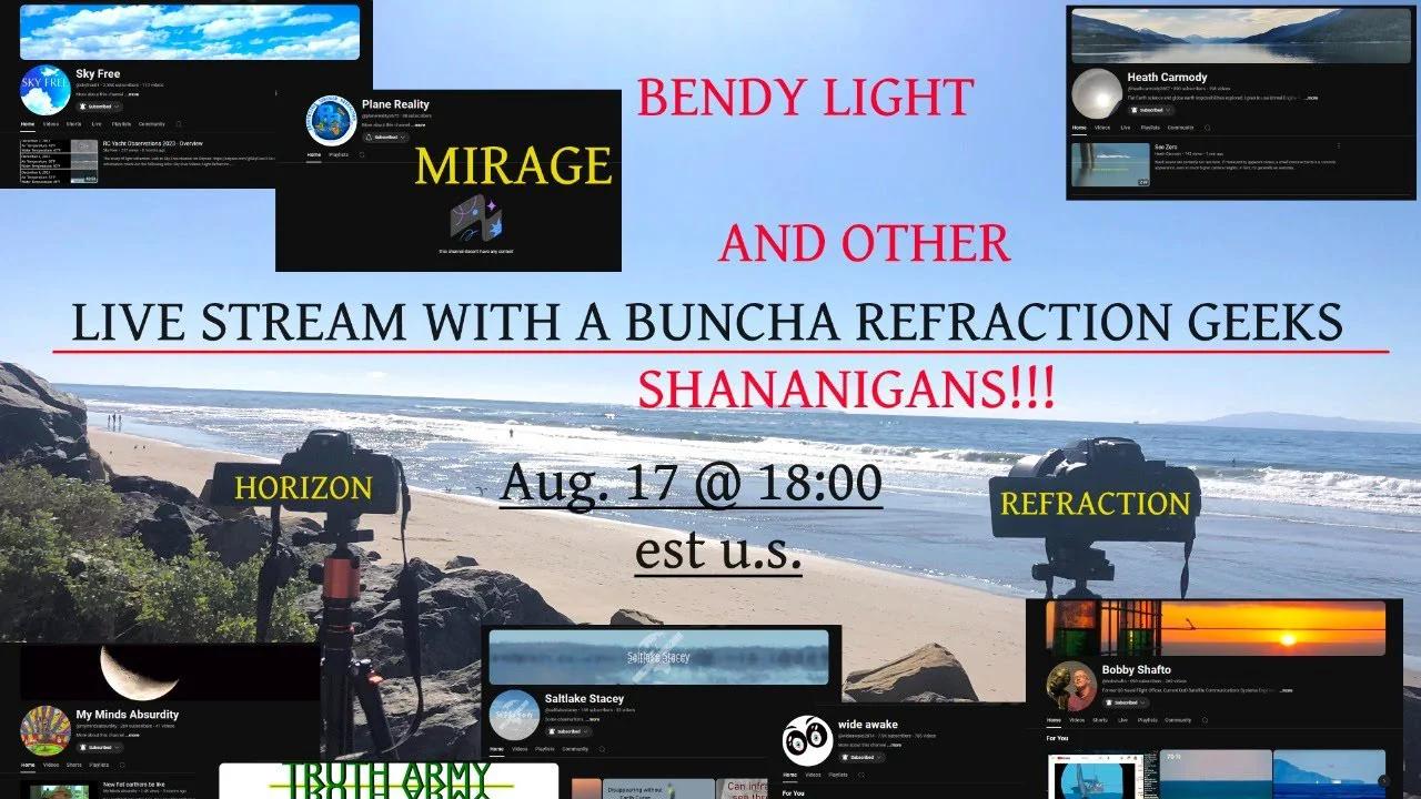 OPEN PANEL DISCUSS. ON MIRAGE AND REFRACTION SCIENCE