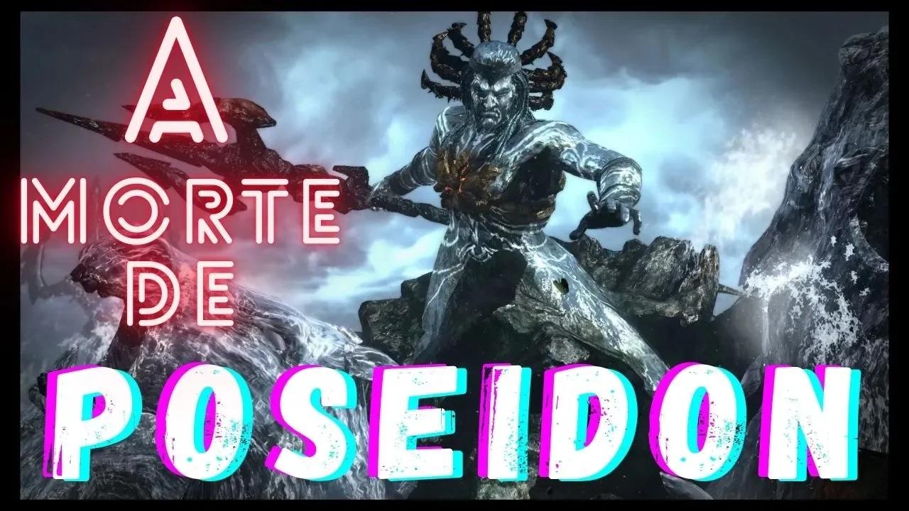 A MORTE DE POSEIDON / GOD OF WAR III / #ps4 #godofwar #kratos