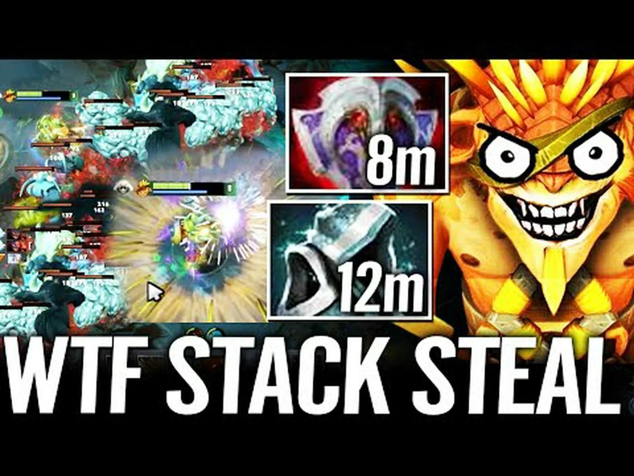🔥 WTF BIGGEST Stack Steal - 12m Eternal Shroud + Van Bristleback 200 IQ Fast Farm Dota 2 Pro Carry