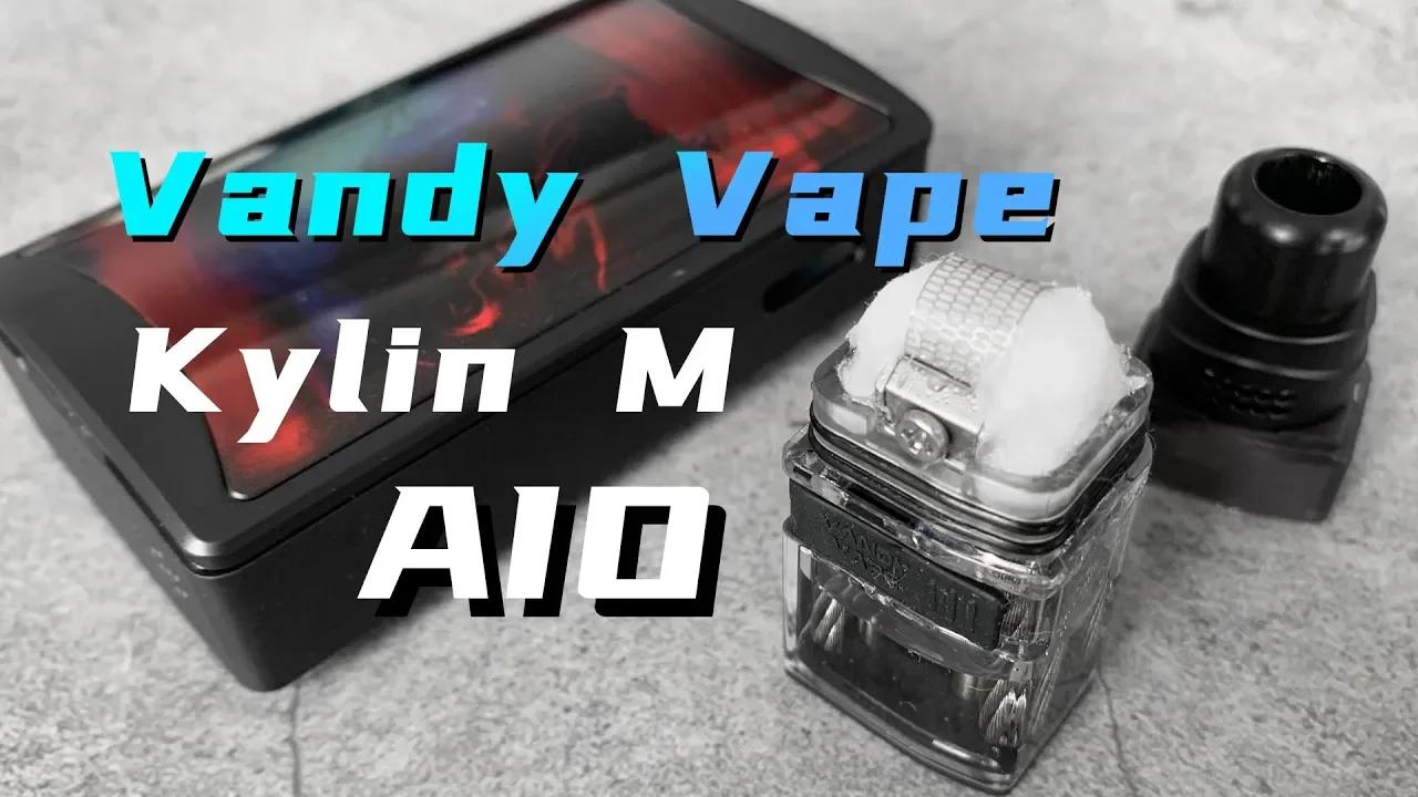 Vandy Vape Kylin M AIO Rebuildable Pod Kit Unboxing & Review ...