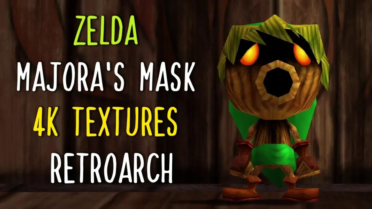 How to Install Majora's Mask Reloaded 4K Textures in RetroArch ...