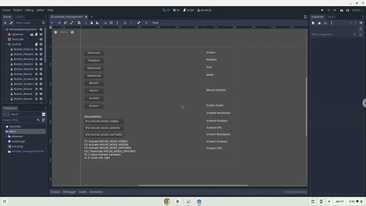 How to install Godot 3 Mono on a Chromebook in 2024