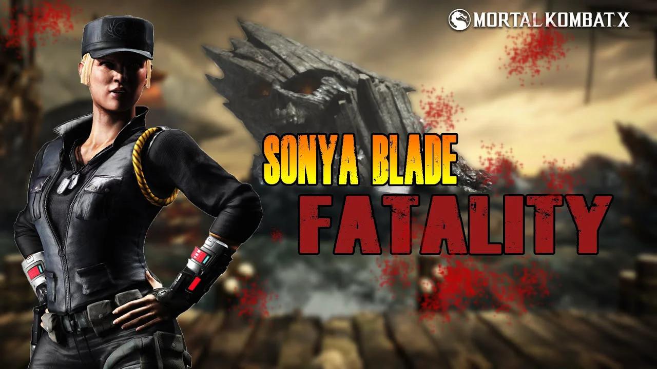 SONYA BLADE FATALITY!!! MORTAL KOMBAT Android Gameplay