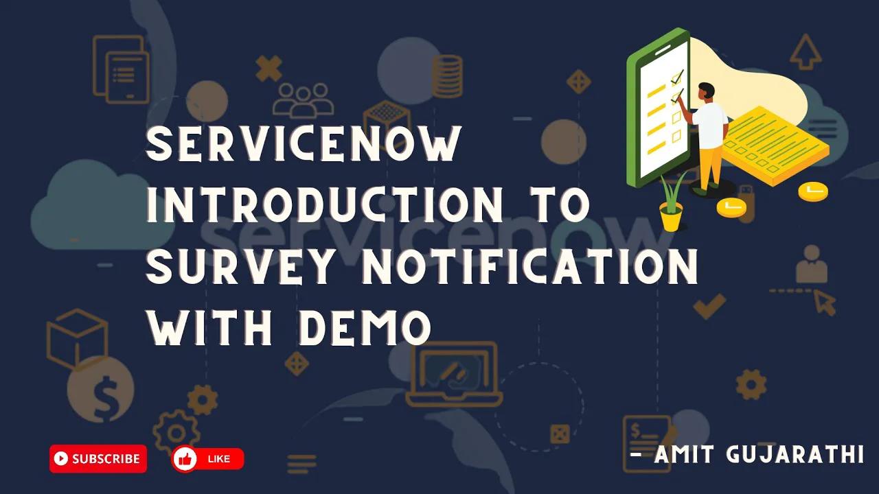 Intro to Surveys in ServiceNow | Harness the Voice of Your Users with ...