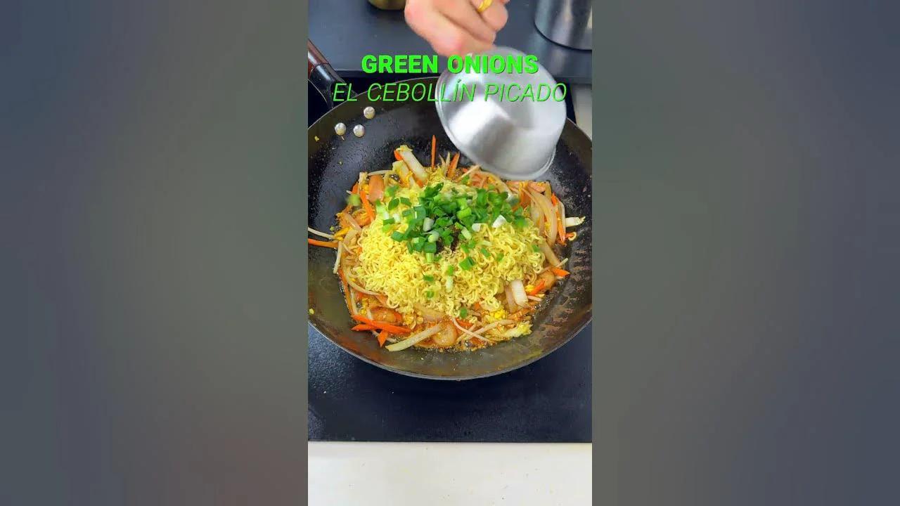 LEVEL UP Your Ramen: Loaded Stir-fry! 💪🍜🦐🍖🥬🥕🍳