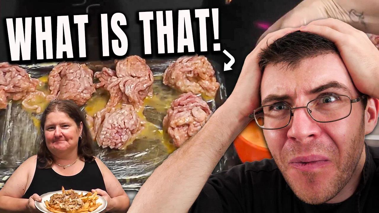 Pro Chef Reacts.. To Kay Cooking Her Famous MEATBALLS!
