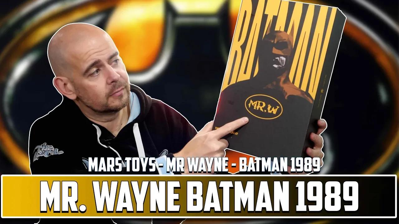 Une figurine Attendue Mr Wayne Mars Toys Batman 1989