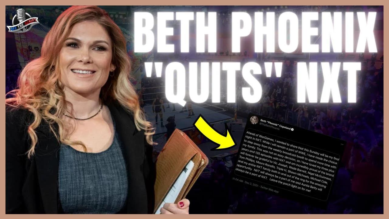 Beth Phoenix "Quits" NXT, WWE Dropping The Cruiserweight Title? | Off ...