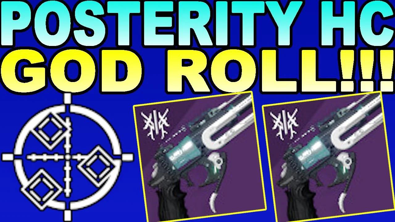 HOW TO GET POSTERITY & GOD ROLL GUIDE | Destiny 2