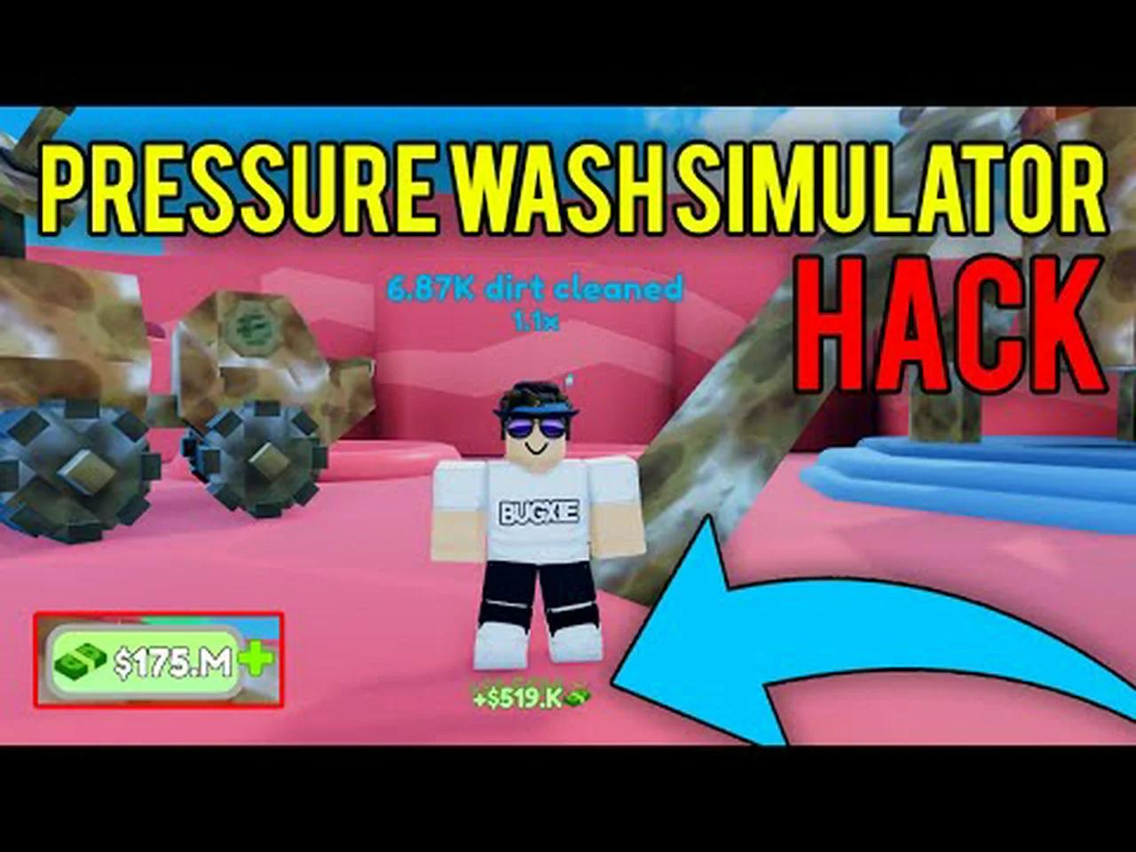 Roblox Pressure Wash Simulator HACK | UNLIMITED MONEY AUTO FARM SCRIPT ...