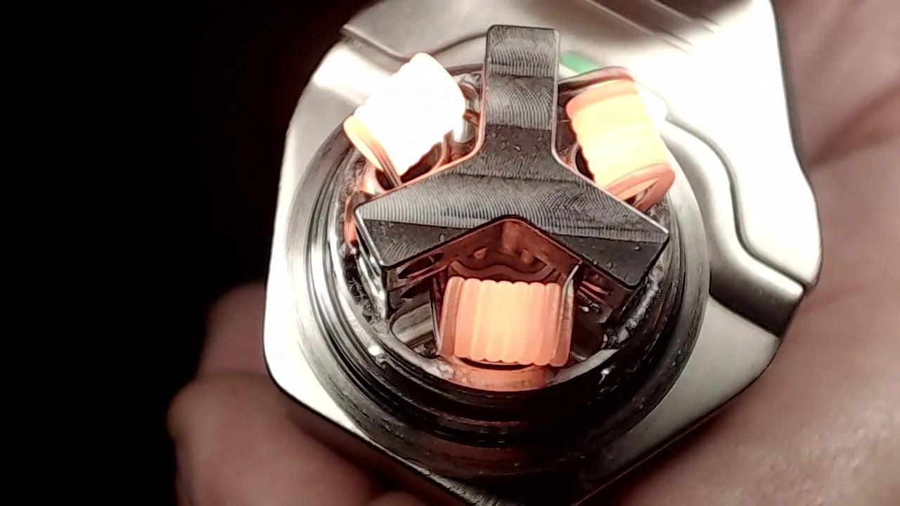 How to Wick a Tri Coil on The Maxo V12 RT6 Deck By IJOY