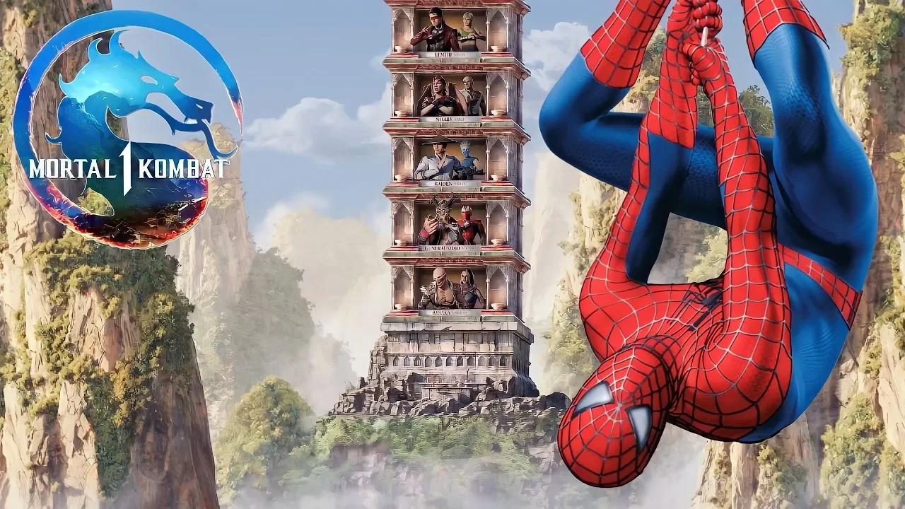 Mortal Kombat 1 - Spiderman - Hard Ladder