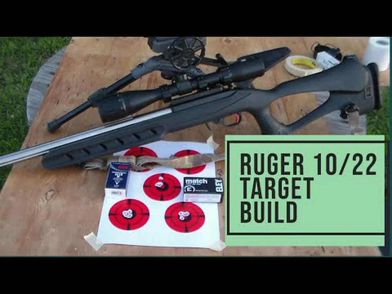 Ruger 10/22 Target Build