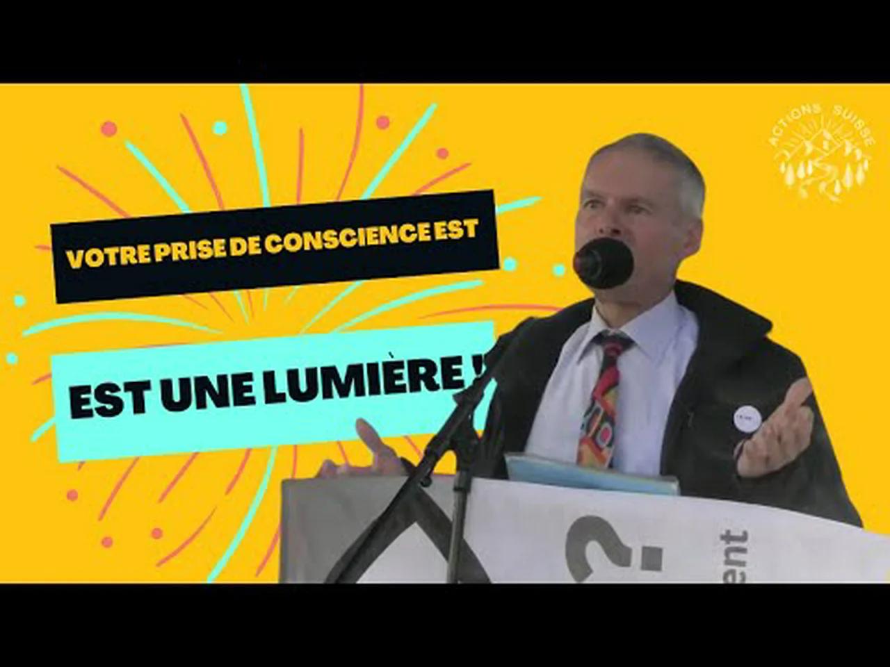 DR. BJÖRN RIGGENBACH : "VOTRE PRISE DE CONSCIENCE EST UNE LUMIÈRE ...