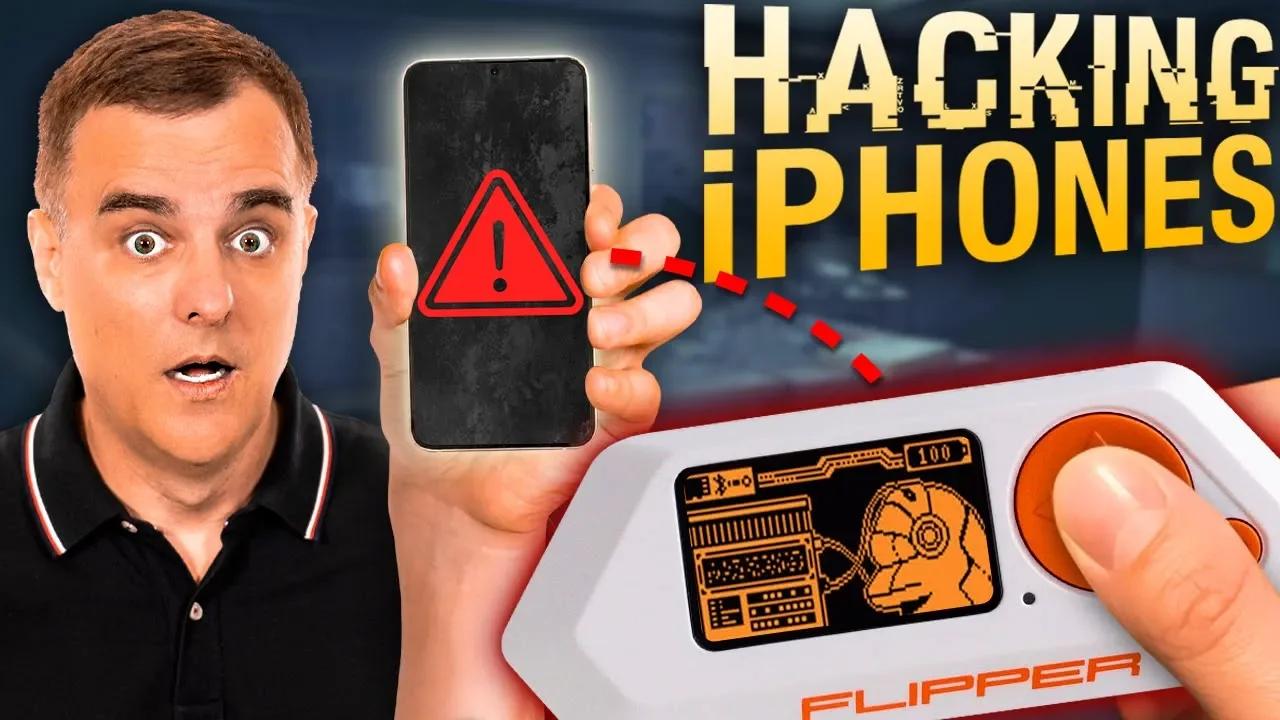 Flipper Zero Demo: Bluetooth iPhone Attack in 2 minutes!