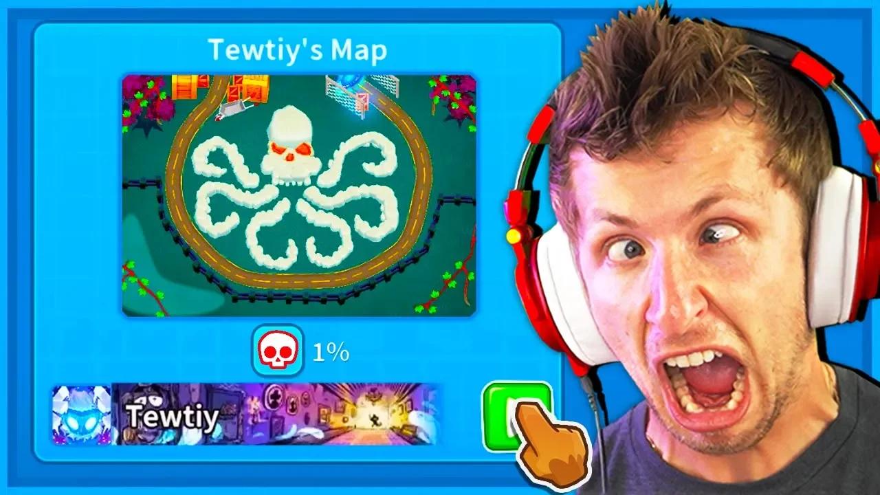 WE CREATE THE HARDEST MAP in 10 Minutes! (BTD 6 Challenge)